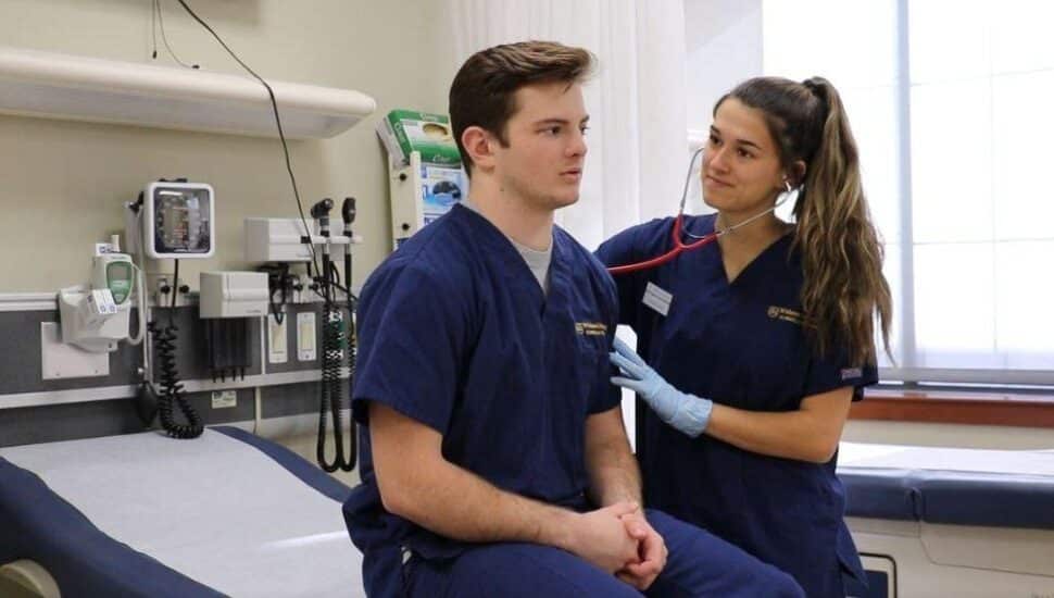 Widener Center for Simulation Helps Nursing Students