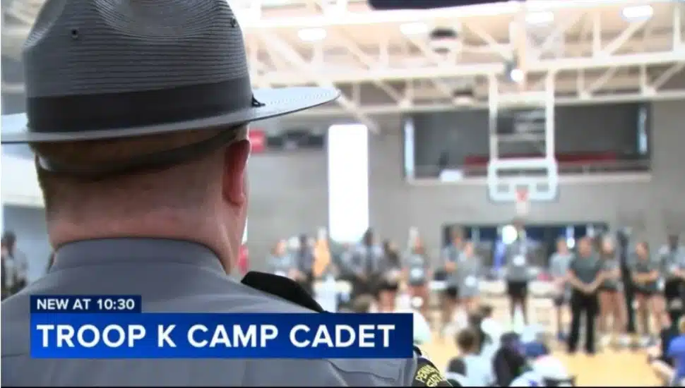 Kids Get a Taste of Police Life at Troop K Camp Cadet in Wayne